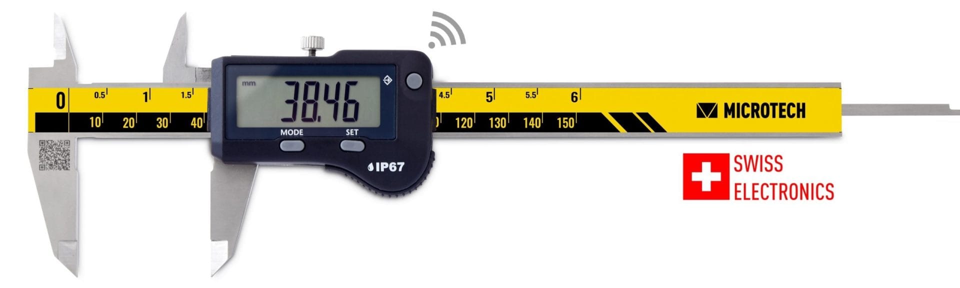 SwissMet Wireless caliper IP67 - MICROTECH