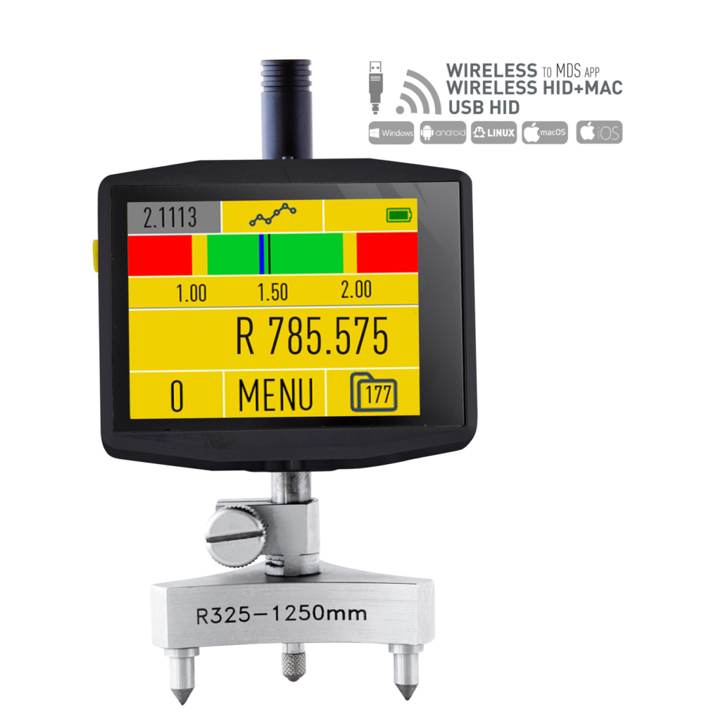 Modbus DataMet Radius gauge external + internal - MICROTECH