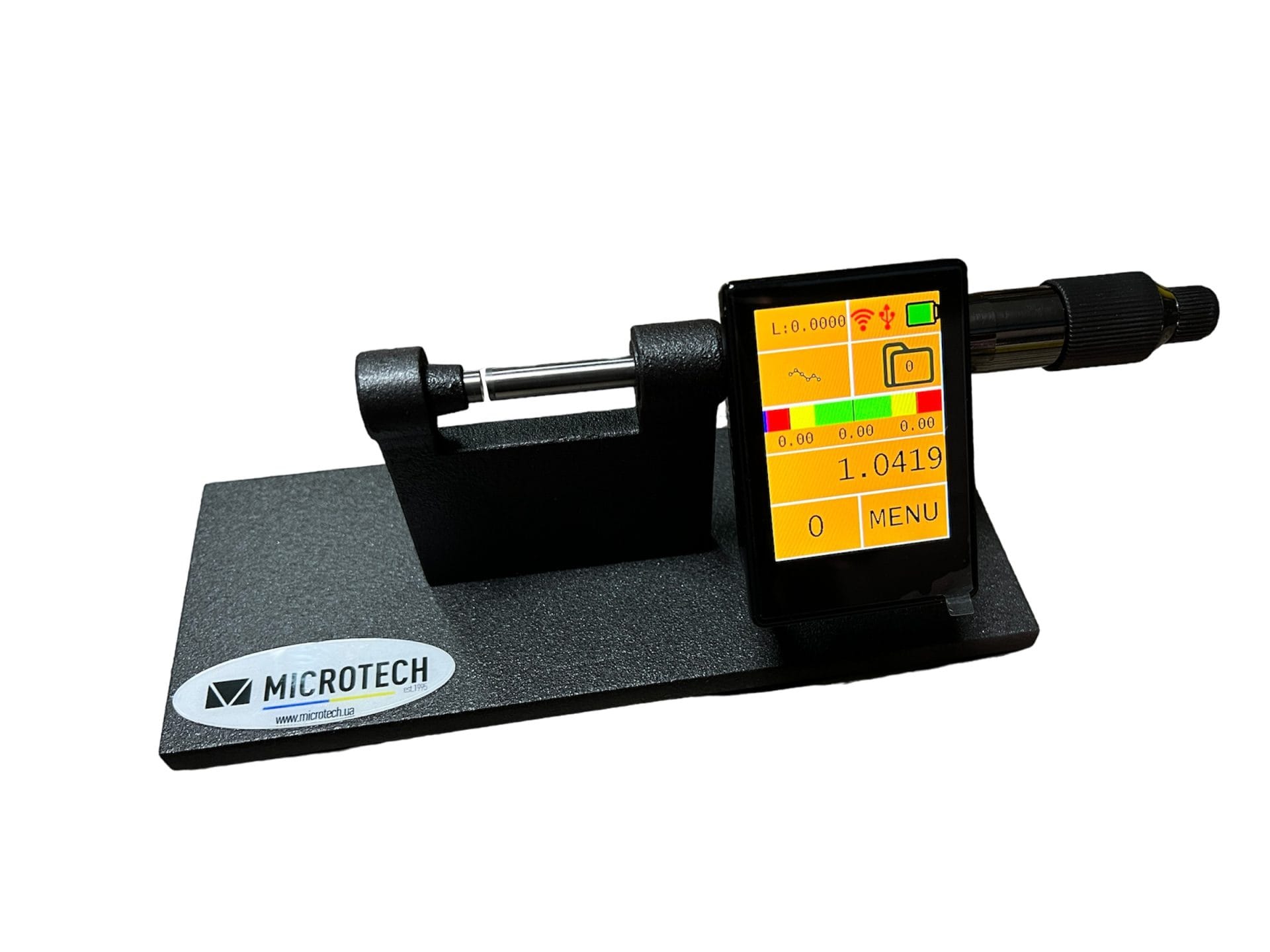 Modbus DataMet Laboratory bench sub-micron micrometer rotating spindle ...