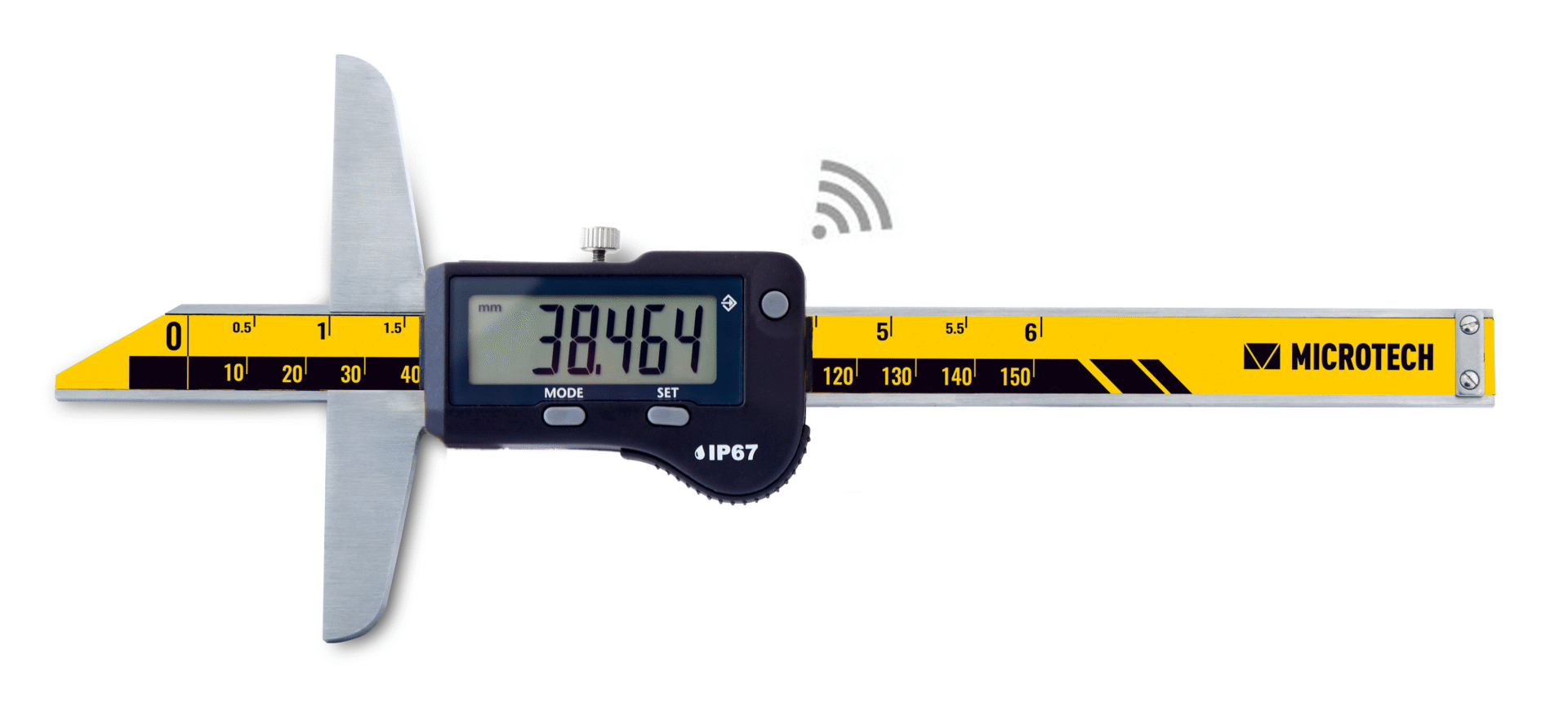 SwissMet Wireless depth caliper IP67 - MICROTECH