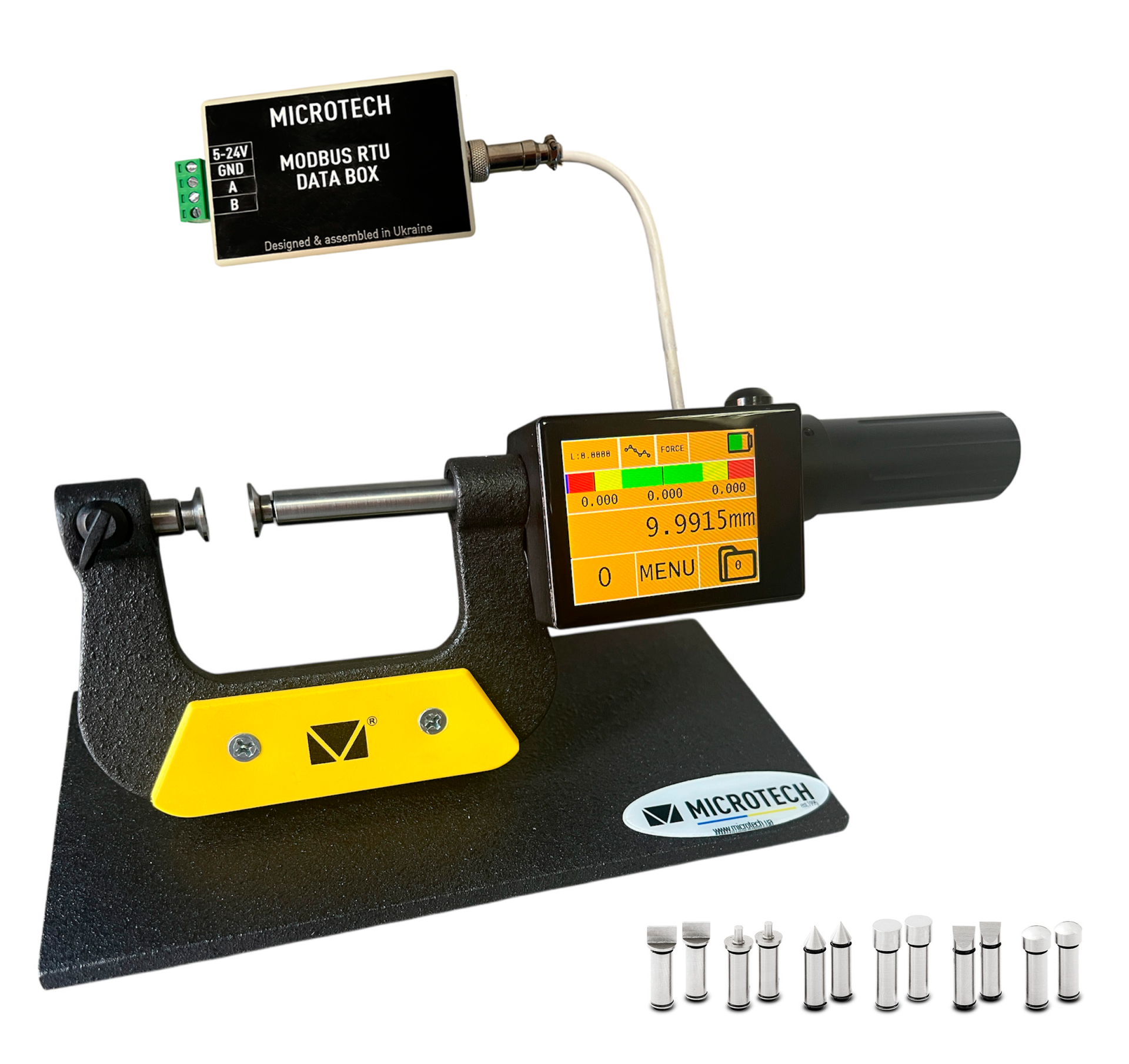 DataMet Modbus Bench Sub-micron Universal micrometer - MICROTECH